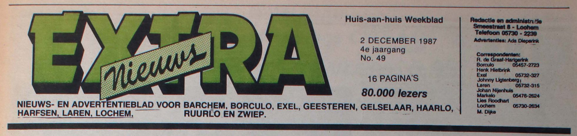 Krant Archieven - Extra Nieuws