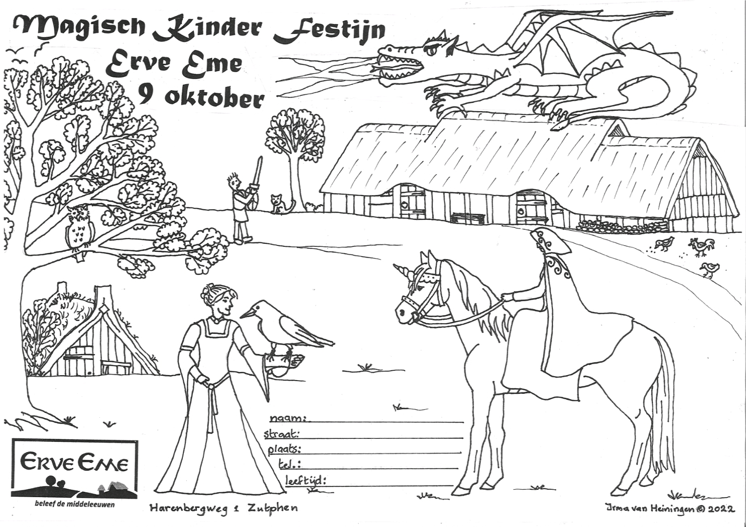 9 oktober: Magisch Kinderfestijn bij Erve Eme - Extra Nieuws