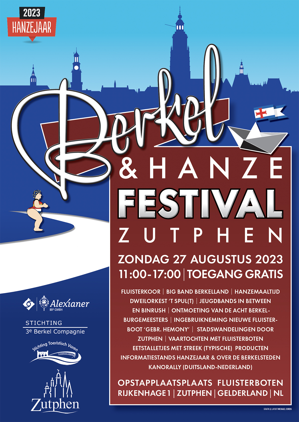Zondag 27 augustus: Berkel-Hanze-festival in Zutphen - Extra Nieuws